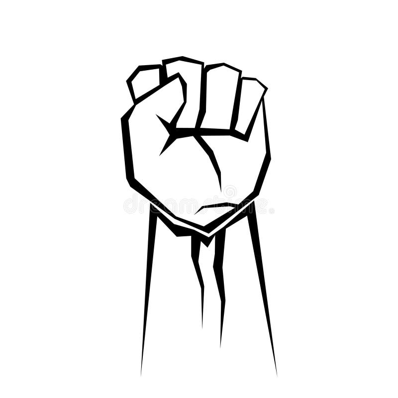 Fist Icon. Protest Concept. Empowerment Icon Stock Vector ...