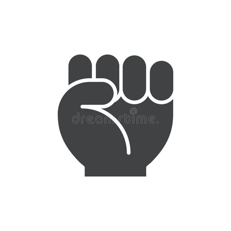 Fist Icon Vector Logo Set Flat Stock Vector - Illustration of fight ...