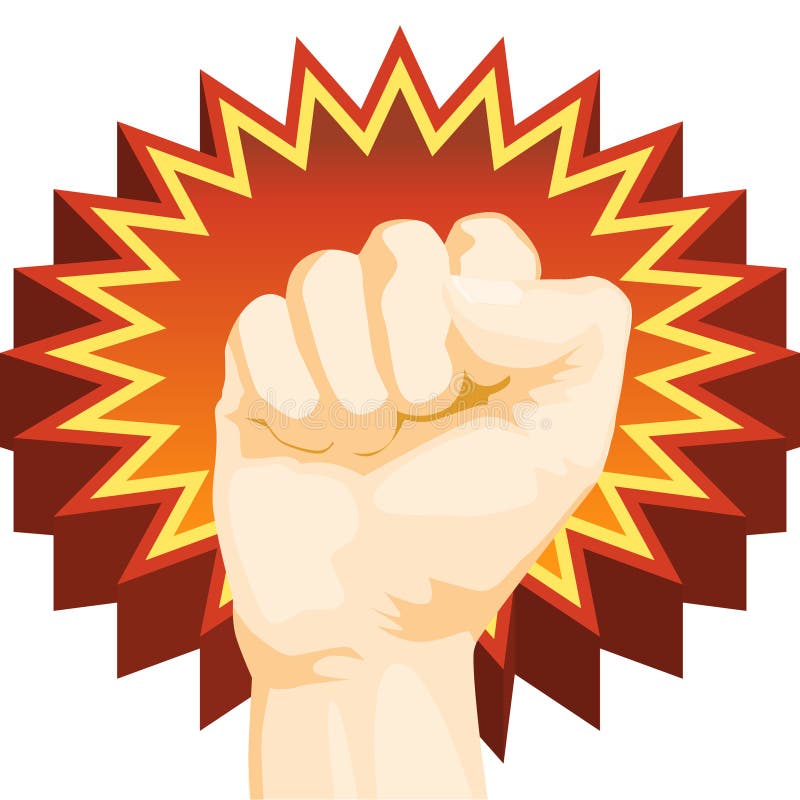 Power Bro Fist Bump Five Pound Neon Blue Line Icon Stock Vector ...