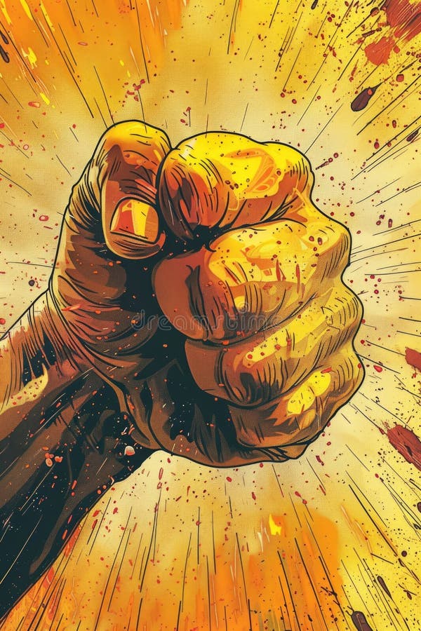 Fist of Strength stock image. Image of determination - 367274003