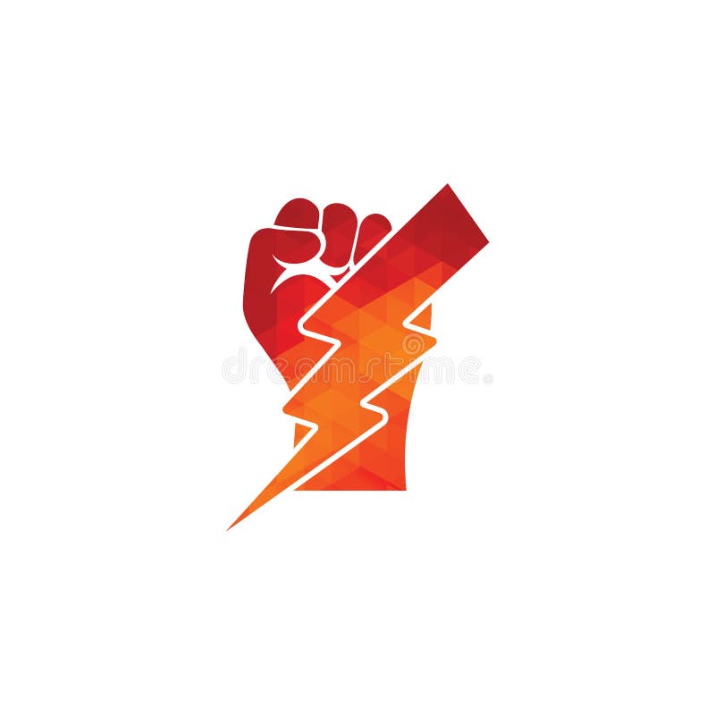 Fist Hand Electric Power Logo Design Stock Illustrations – 142 Fist ...