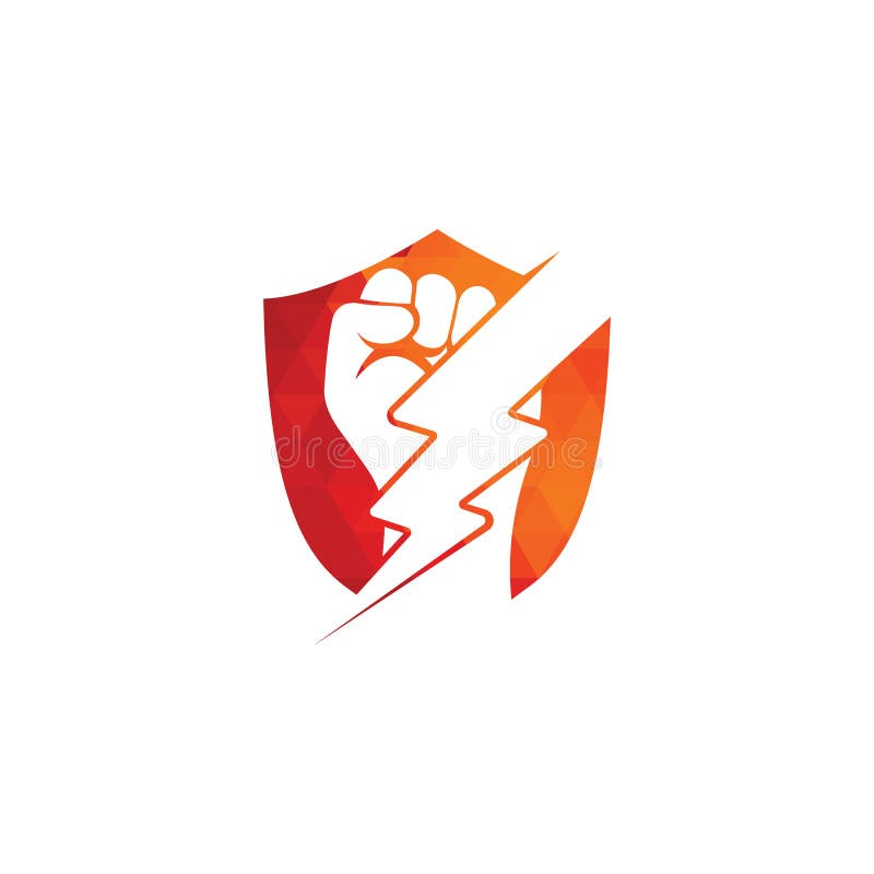 Fist Hand Electric Power Logo Design Stock Illustrations – 156 Fist ...