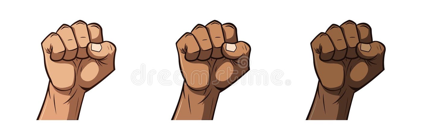 Multi Colored Fist Stock Illustrations – 85 Multi Colored Fist Stock ...