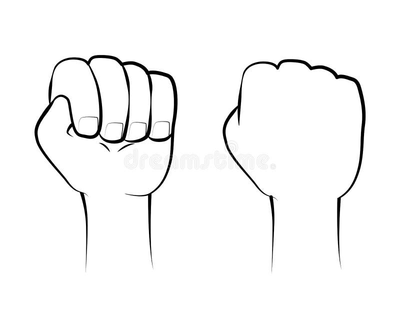 Fists Two Stock Illustrations – 547 Fists Two Stock Illustrations ...