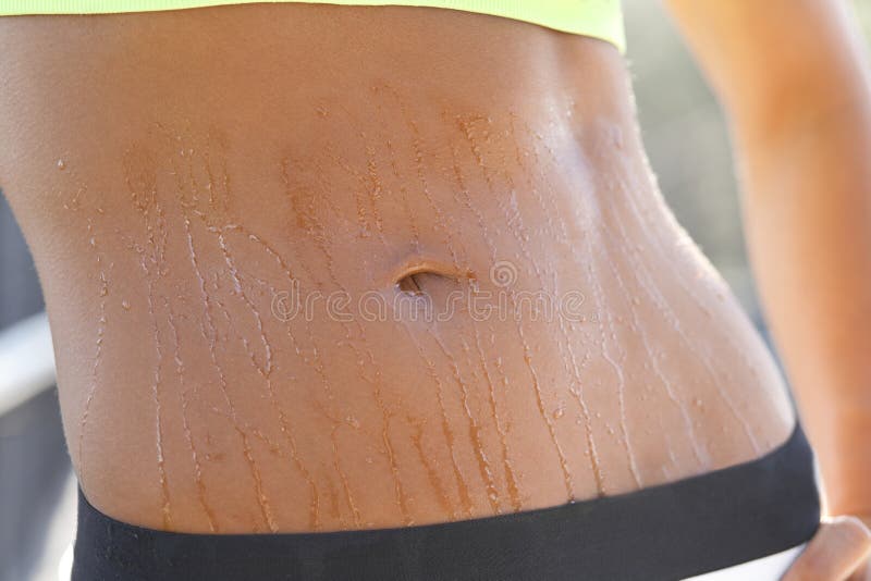 Fit abs straight on stock photo. Image of sports, button - 32323862