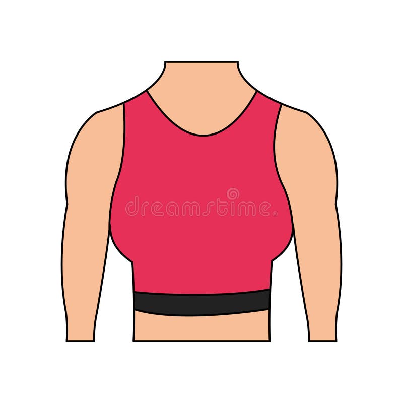 Fit body icon image stock illustration. Illustration of leisure - 88510975