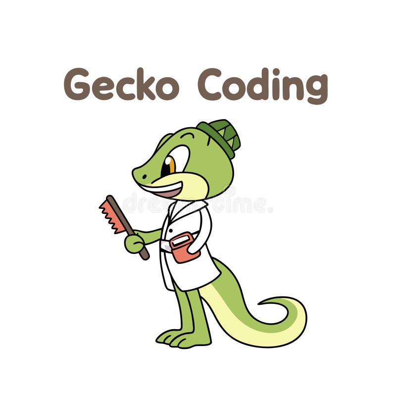 Gecko Coding Stock Illustrations – 8 Gecko Coding Stock Illustrations, Vectors & Clipart ...