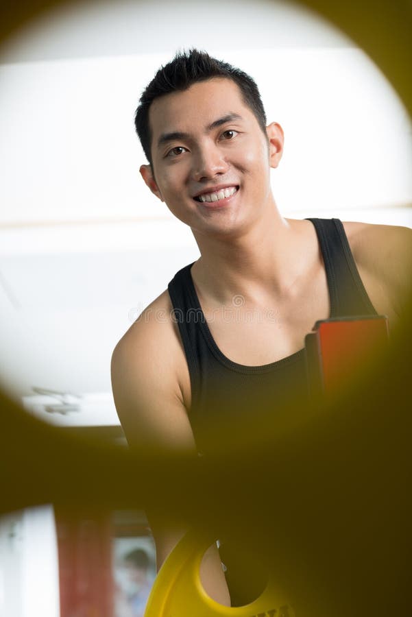 Fit guy stock image. Image of friendly, masculinity, happy - 30961679