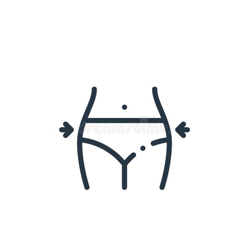 Fit Icon Vector from Fabric Features Concept. Thin Line Illustration of ...