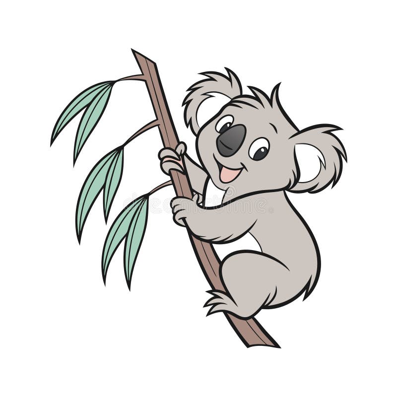 Fit Koala Building Models stock illustration. Illustration of building ...