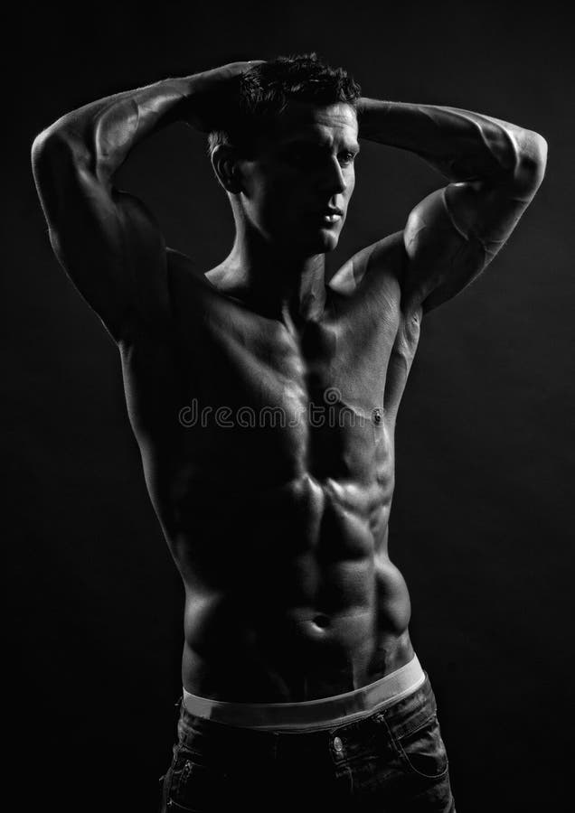 Fit male model stock photo. Image of torso, healthy, toned - 78065304