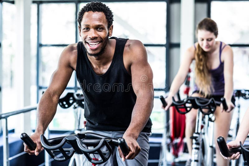 582 Indoor Spinning Class Stock Photos - Free & Royalty-Free Stock ...