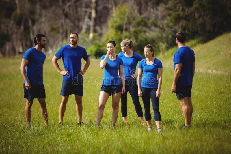 Fit people standing stock photo. Image of caucasian, sportswear - 88465882