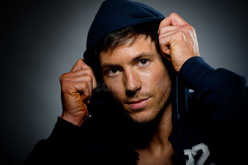 Fit young male portrait stock photo. Image of body, bodybuilding - 28464352