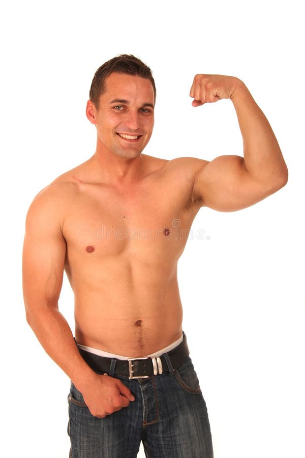 Funny macho guy stock image. Image of hilarious, expressive - 21205953