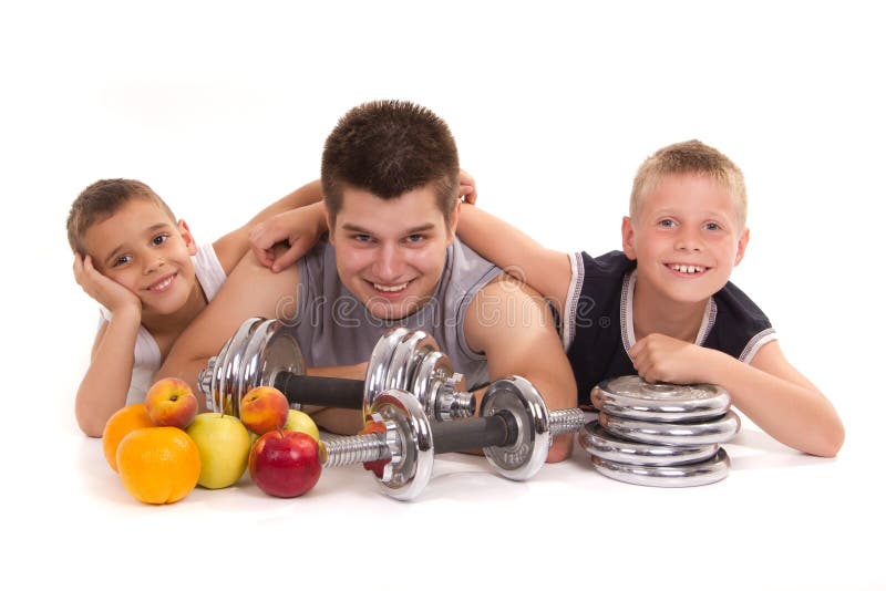 Fitnes and healthy stock photo. Image of green, expression - 20235888