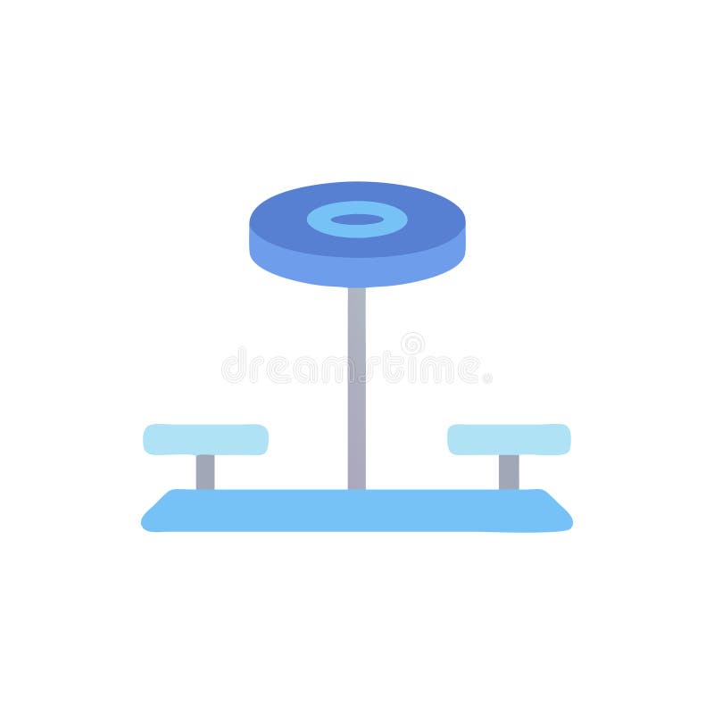 Fitness Adjustable Balance Disc Icon Stock Illustration - Illustration ...