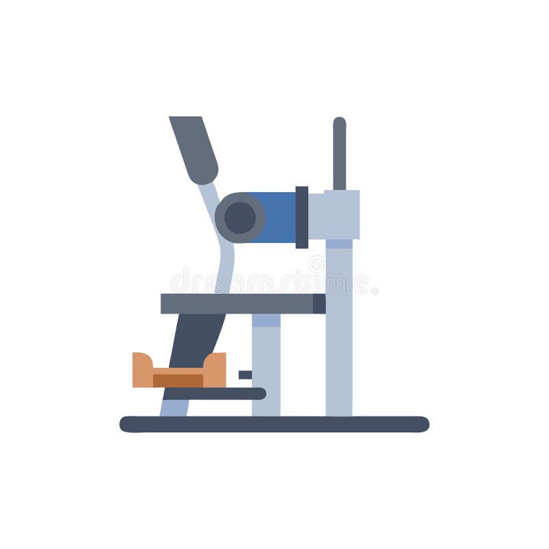 Fitness Adjustable Calf Raise Machine Icon Stock Illustration ...