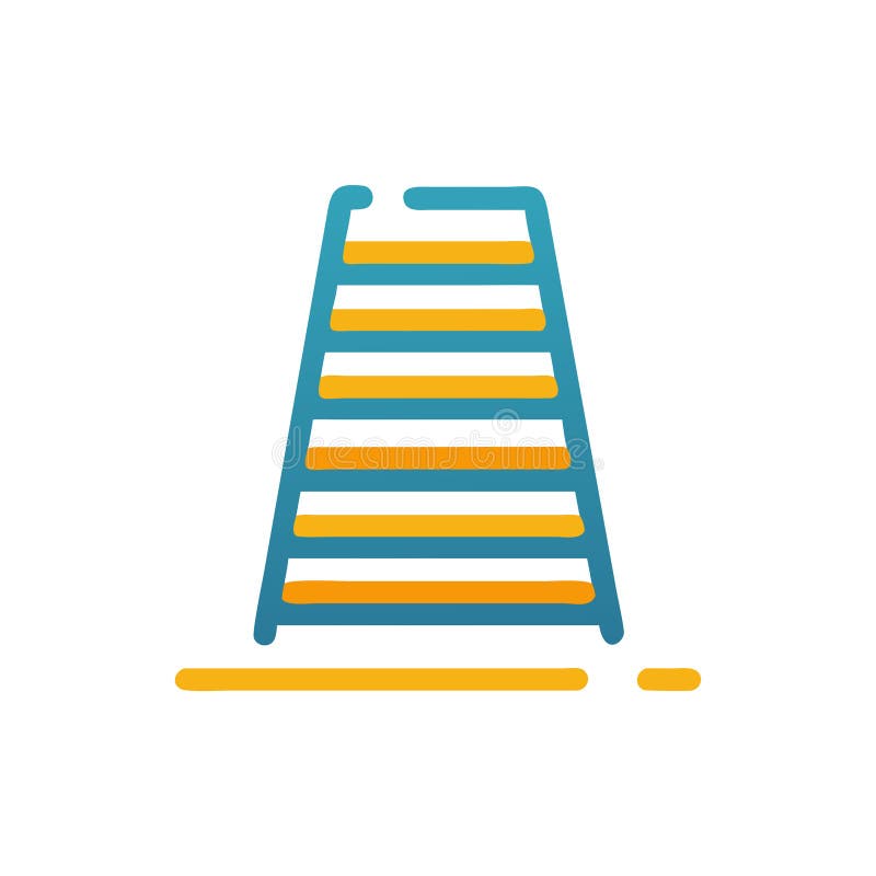 Adjustable Compact Speed Training Ladder Stock Illustrations – 3 ...