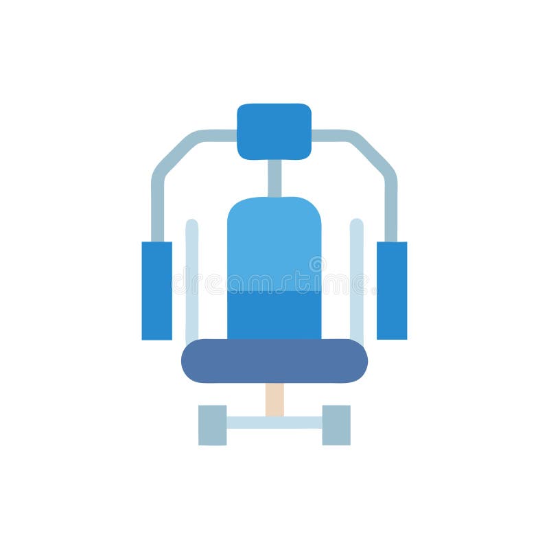 Fitness Adjustable Pec Deck Machine Icon Stock Illustration ...