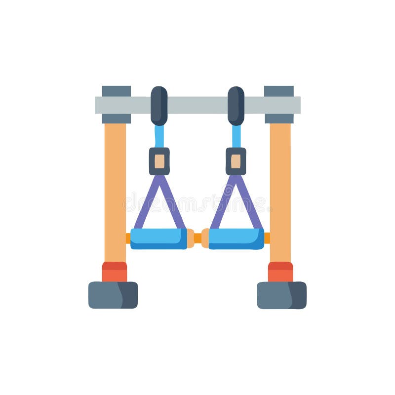 Fitness Adjustable Training Suspension Kit Icon Stock Image ...