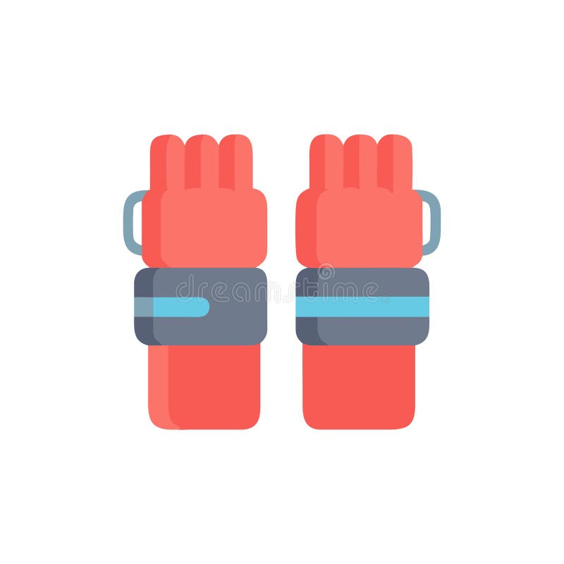 Fitness Adjustable Wrist Weights Icon Stock Illustration - Illustration ...