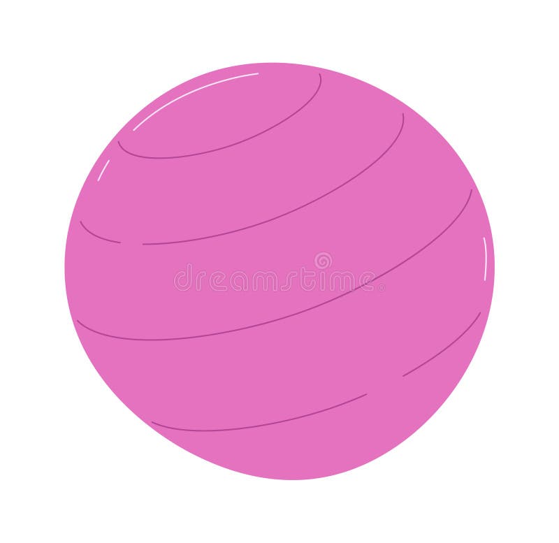 Fitness Ball Icon stock vector. Illustration of vector - 278862261
