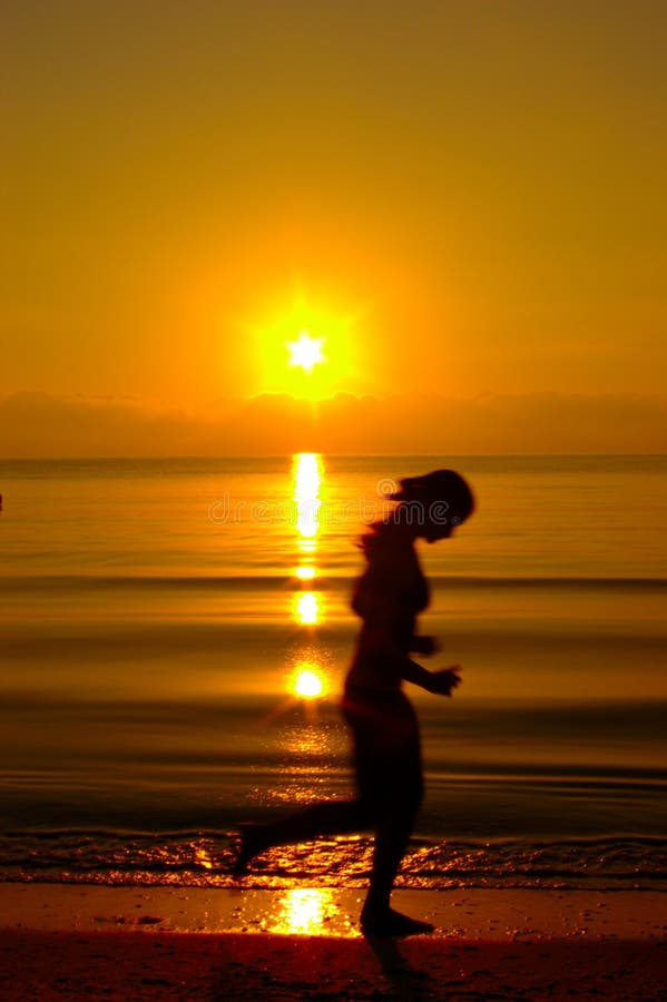 Fitness on the beach stock photo. Image of move, exercise - 3035480