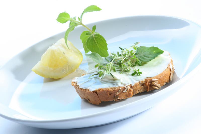 Fitness bread stock image. Image of slice, yoghurt, breakfast - 5516037
