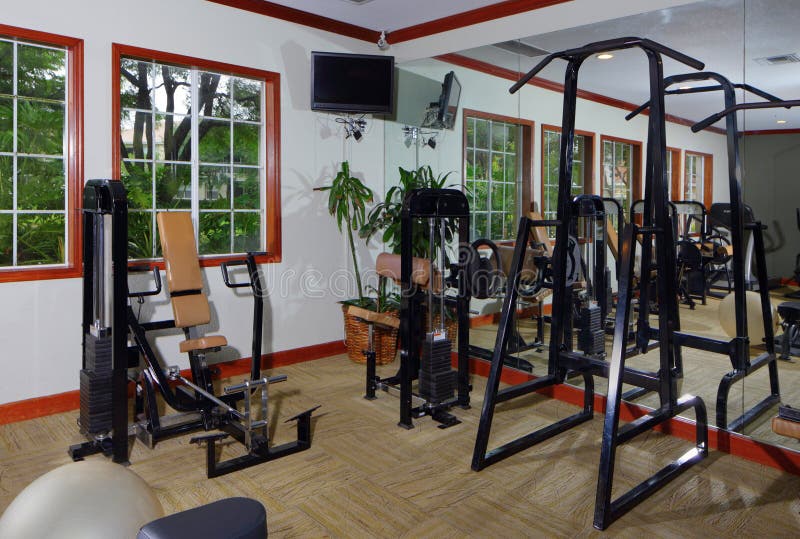 Fitness center stock photo. Image of fitness, healthcare - 53528688