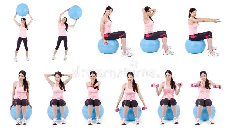 Fitness collection stock image. Image of isolated, body - 63420079