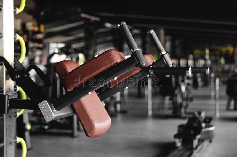 Fitness Equipment Gym Parallel Bar Stock Image - Image of lifestyle ...