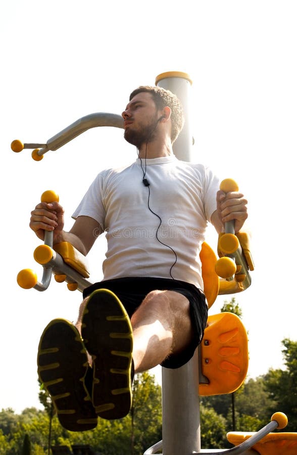 Fitness Exercise stock image. Image of adult, exercise - 75765933