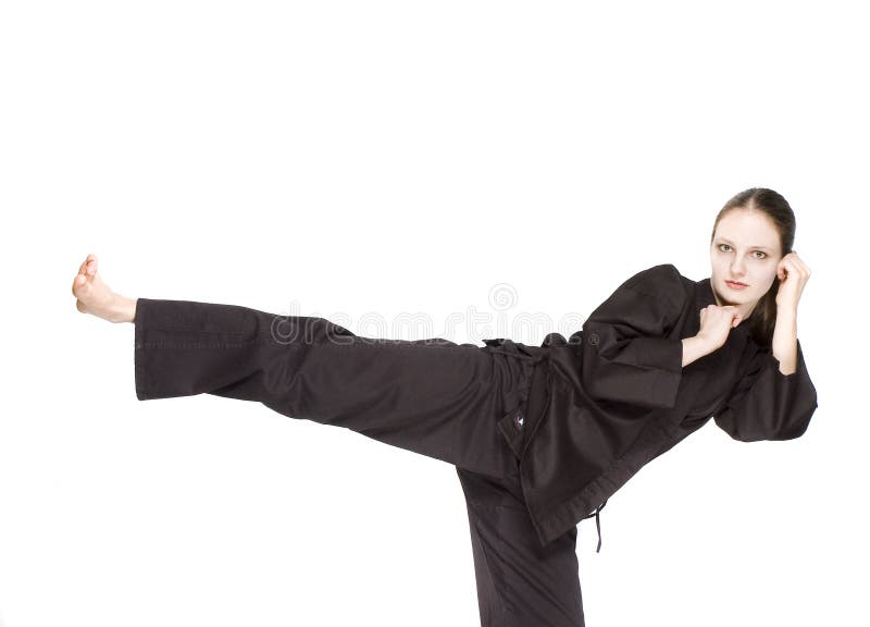 Fitness girl stock image. Image of female, fitness, fighter - 1791979