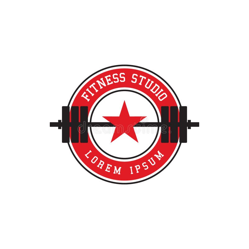 Fitness / Gym Studio Logo Design Inspiration Stock Vector ...