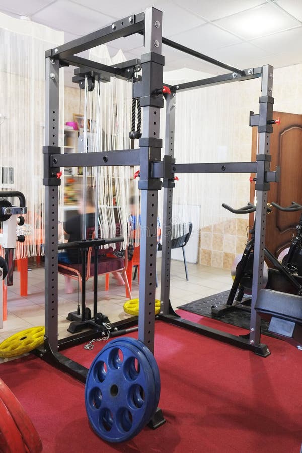 Fitness hall stock photo. Image of physical, hall, center - 58116124