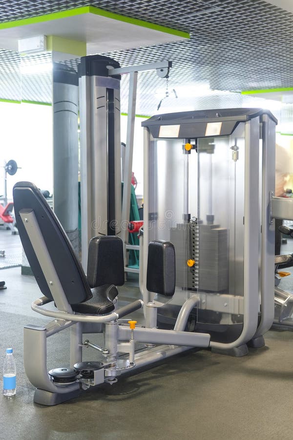 Fitness hall stock photo. Image of healthy, physical - 99334922