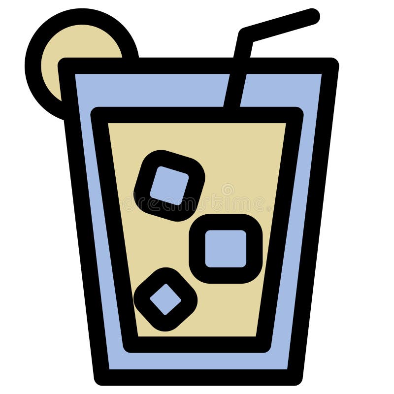 Cold Refreshing Iced Cold Brew Coffee. Generative AI Stock Illustration ...