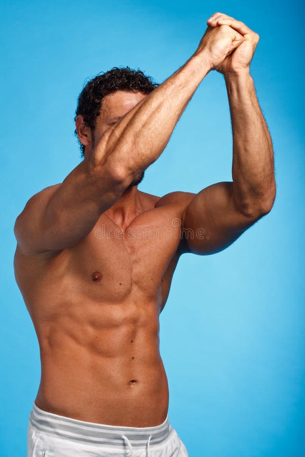 Buff torso stock image. Image of dude, veins, pecs, bodybuilder - 823205