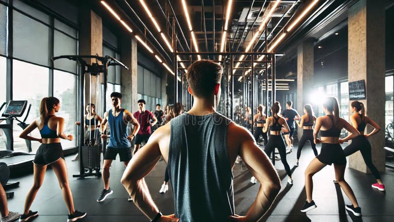 Fitnessinstructor Stock Illustrations – 4 Fitnessinstructor Stock ...