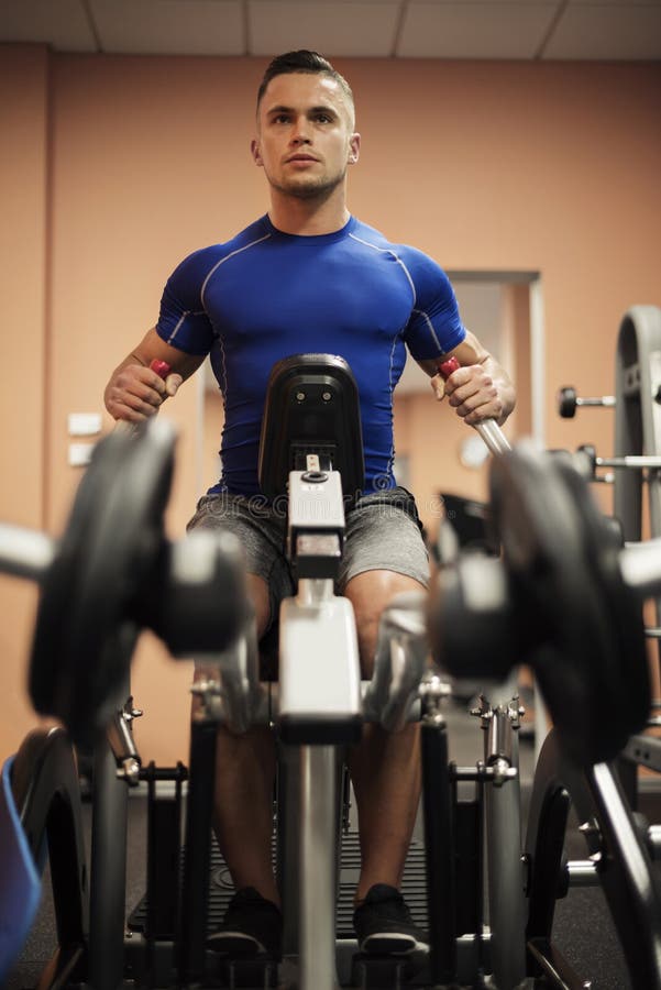 Fitness life stock image. Image of equipment, handsome - 85153221