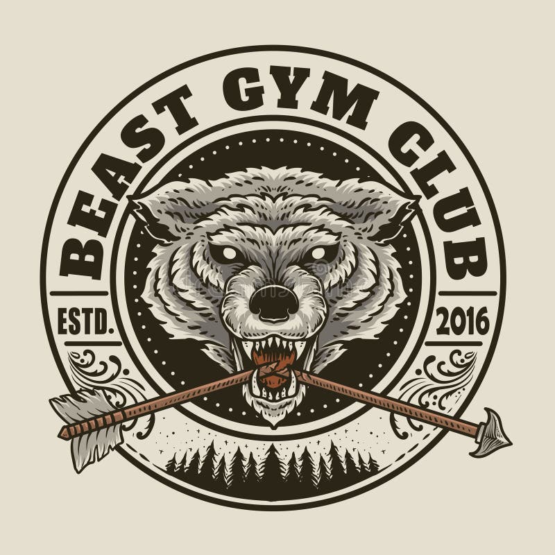 Beast Fitness Logo Stock Illustrations – 409 Beast Fitness Logo Stock ...