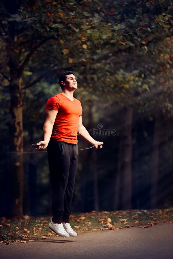 144 Man Rope Skipping Nature Stock Photos - Free & Royalty-Free Stock ...