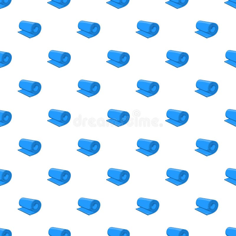 Fitness Mat Pattern Cartoon Style Stock Illustrations – 30 Fitness Mat ...