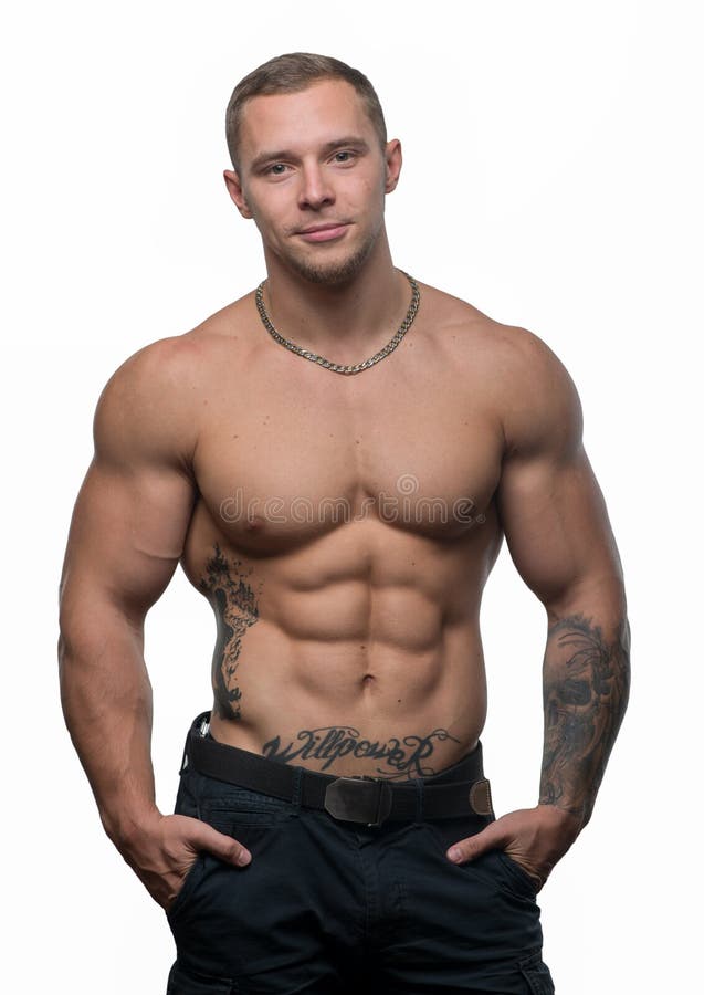 Fitness model stock photo. Image of pecs, torso, abdominal - 101391972