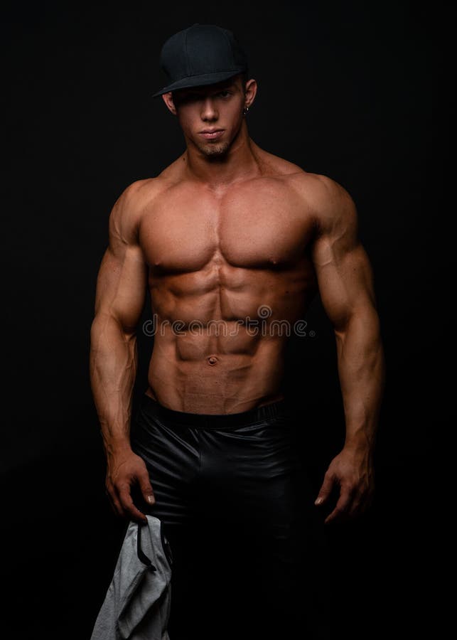 Fitness model stock photo. Image of strength, macho - 179984266