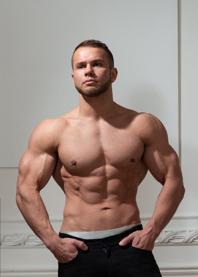 Fitness model stock image. Image of exercising, athletic - 210719637