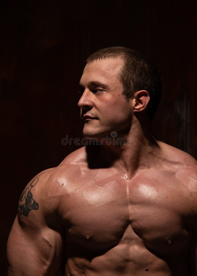 Fitness model stock photo. Image of sport, macho, exercise - 240201296