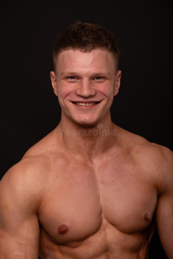 Fitness model stock image. Image of strong, flex, pecs - 384579873