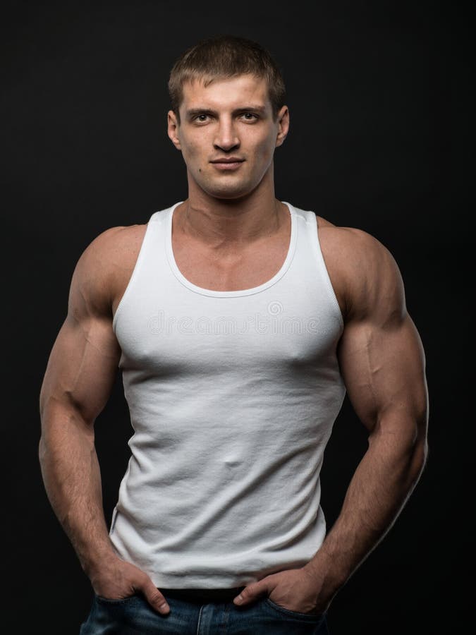 Fitness model stock photo. Image of torso, young, male - 42727030